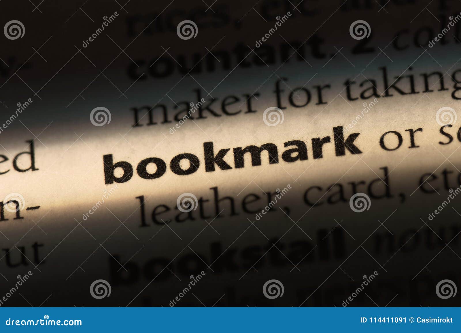 Bookmark stock image. Image of idea, printed, info, page - 114411091