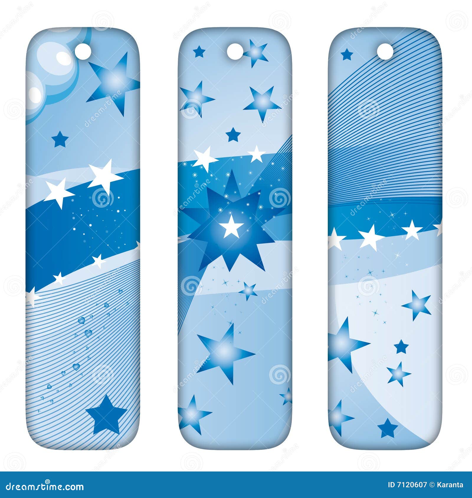 Bookmark Collection stock illustration. Illustration of holiday - 7120607