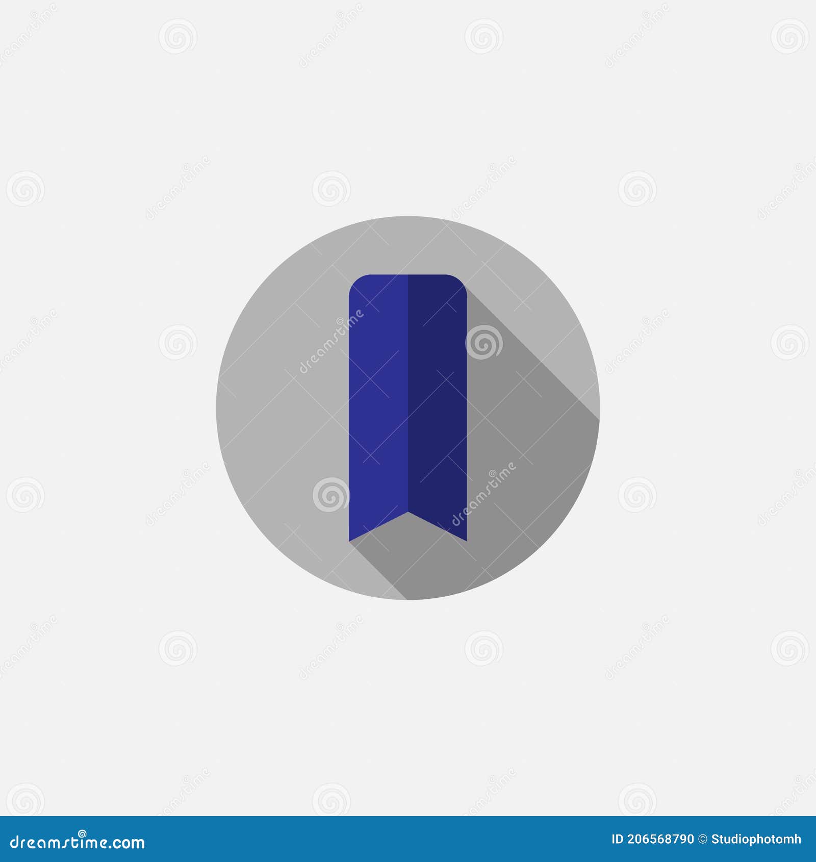 Bookmark Icon Vector, Solid Logo Illustration, Isolated on White.Vector ...