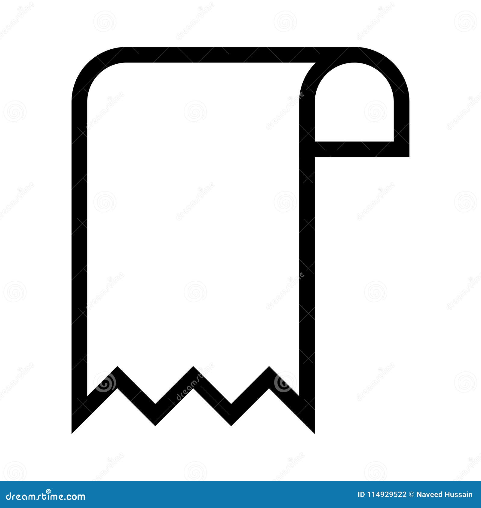 Bookmark vector line icon stock vector. Illustration of research ...