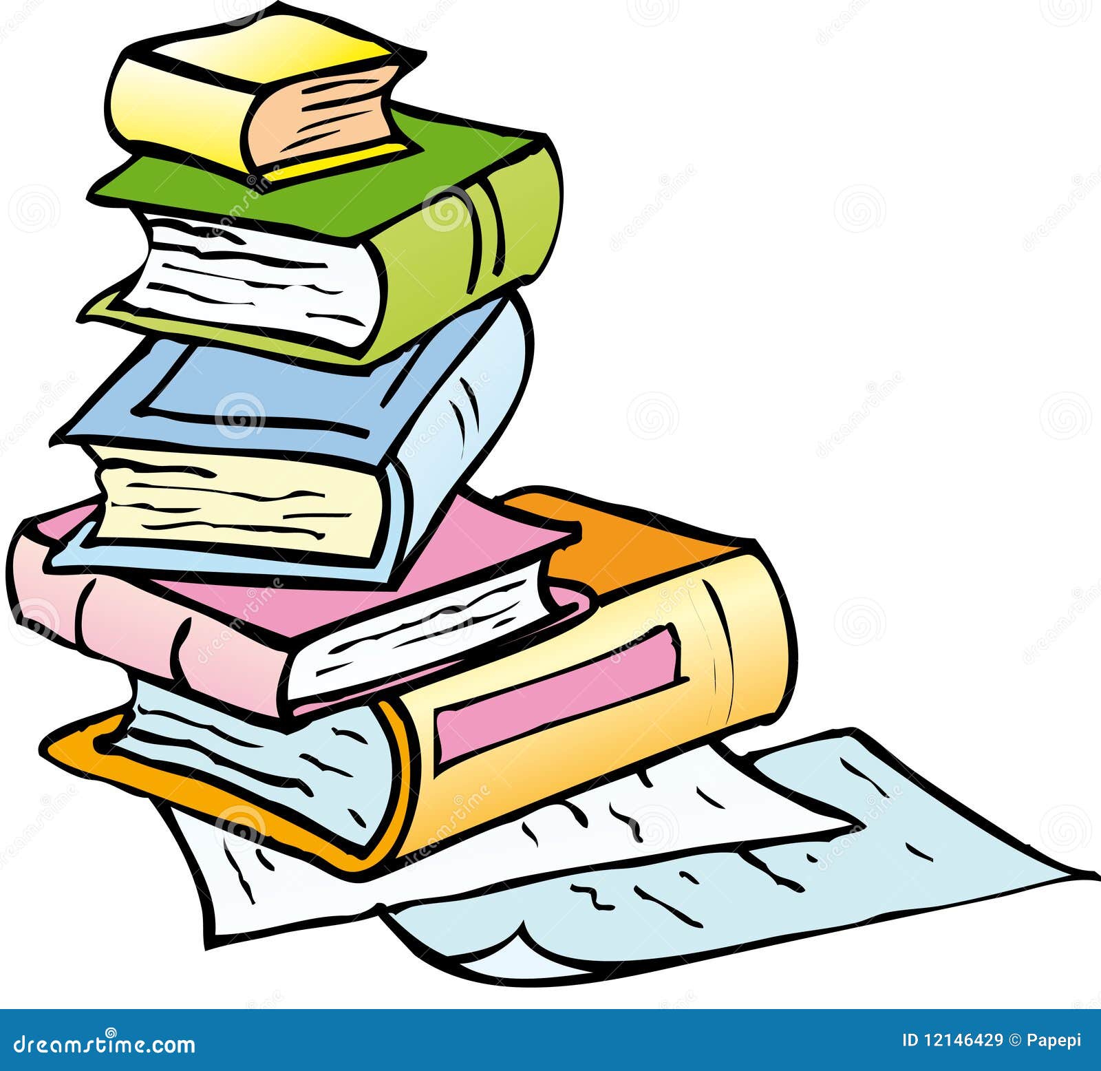 Stack Of Paper Clipart