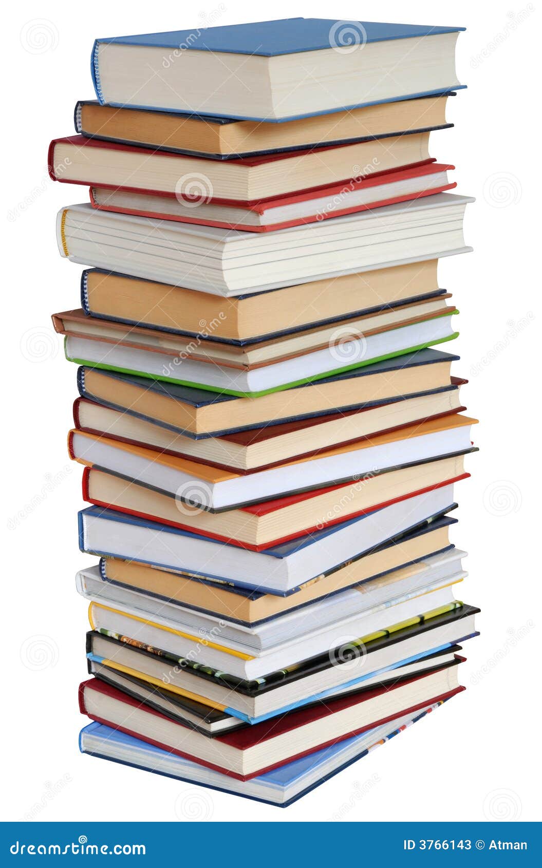 Pile Of Books On A Desk With Classroom Background Royalty-Free Stock ...