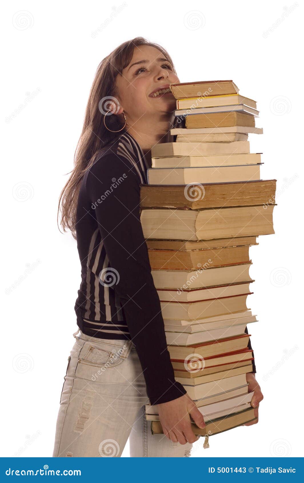 Books stock image. Image of learn, learning, female, girl - 5001443