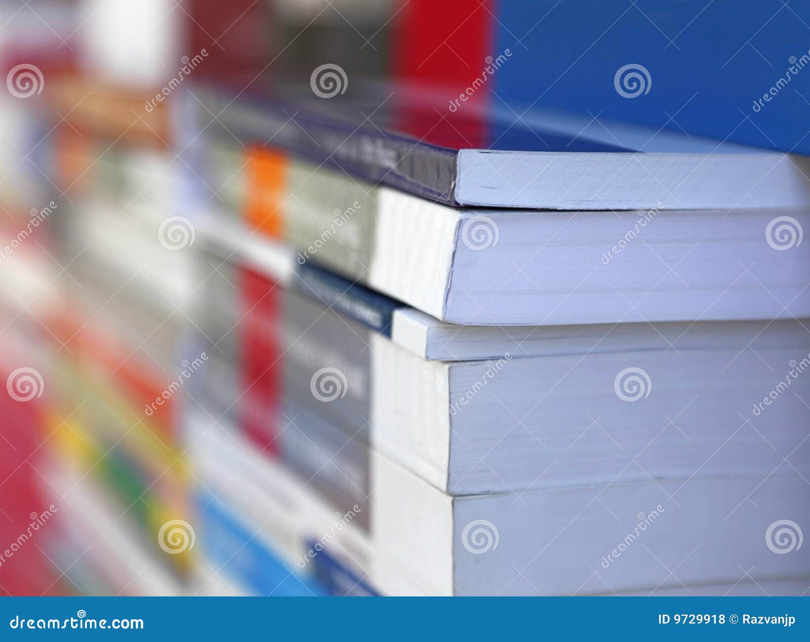 Books abstract stock photo. Image of pages, bookshelf - 9729918