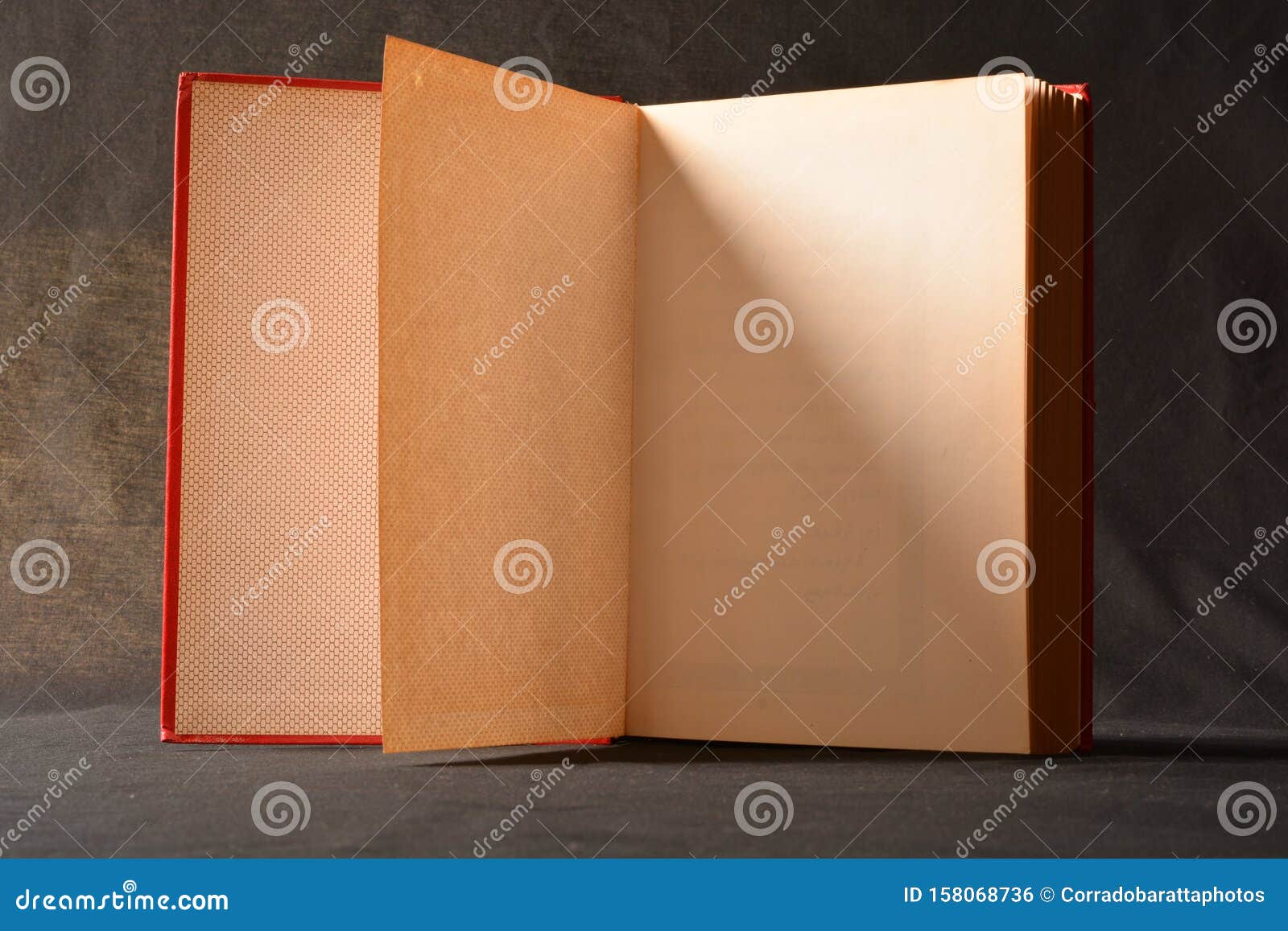 The Blank Pages of a Book yet To Begin Stock Photo - Image of legends ...