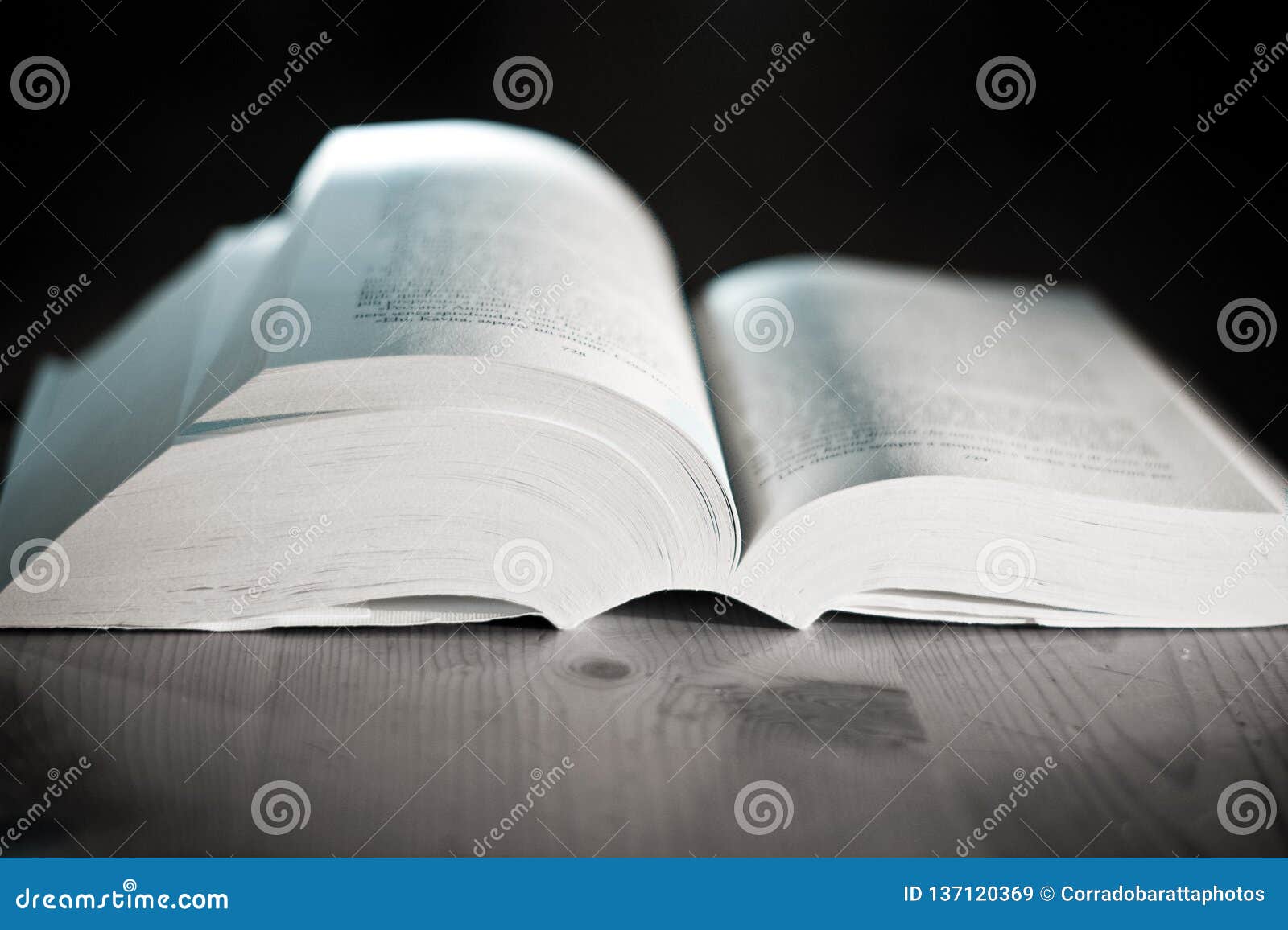 An Open Book, Poems and Sonnets Stock Image - Image of book, background ...