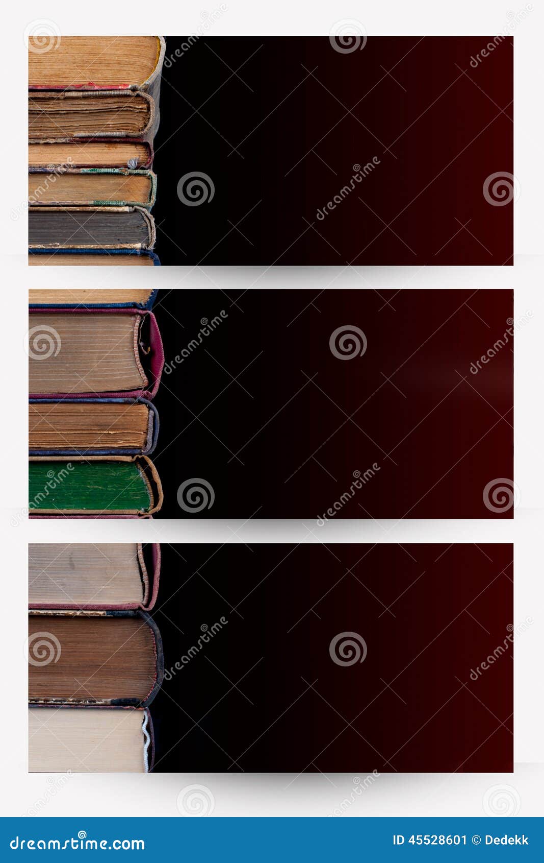 Books banners stock image. Image of concept, objects - 45528601