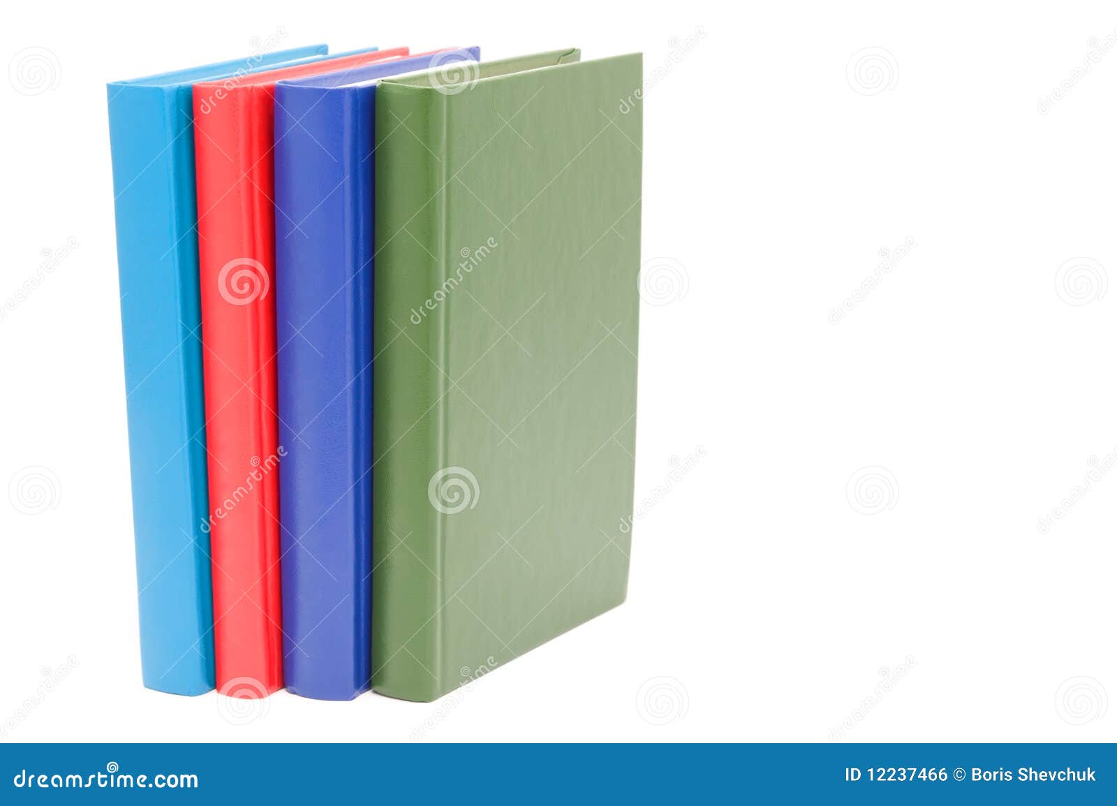 Books Bright Colour Isolated. Stock Photo - Image of isolated, books ...