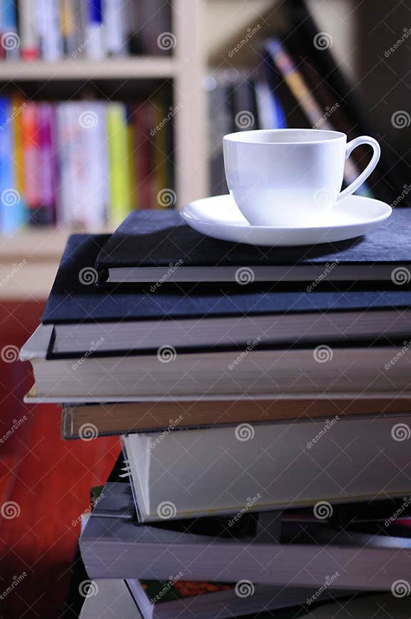 Coffee Break, Books , Study Stock Image - Image of knowledge, bookcase ...