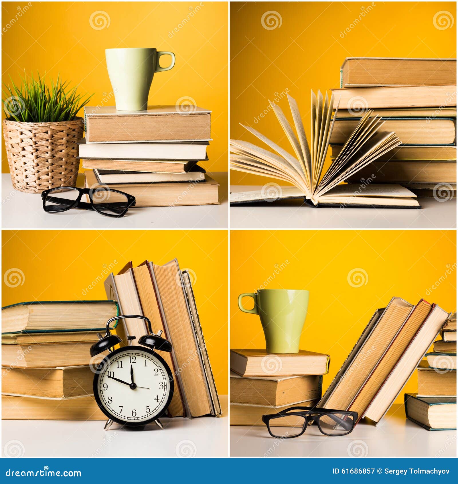 Books collage stock image. Image of research, hardcover - 61686857