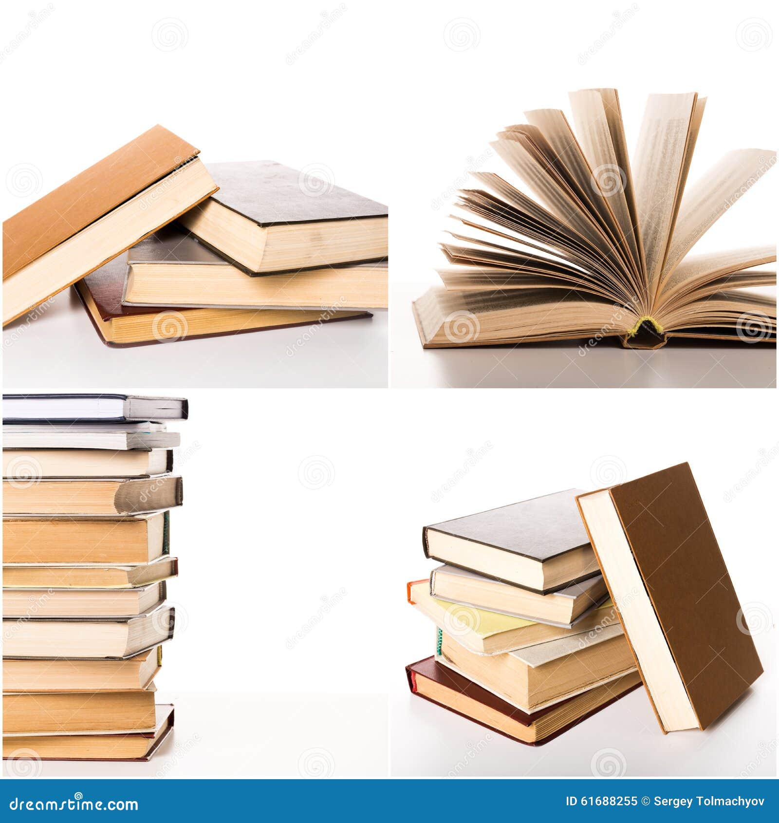 Books Collage Royalty-Free Stock Photography | CartoonDealer.com #61688255