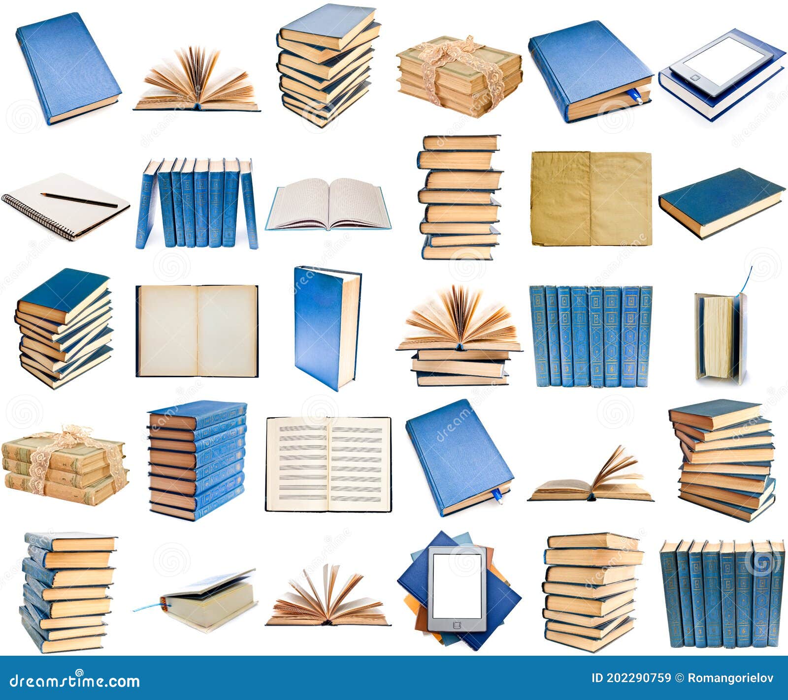 Books collection stock image. Image of objects, novel - 202290759