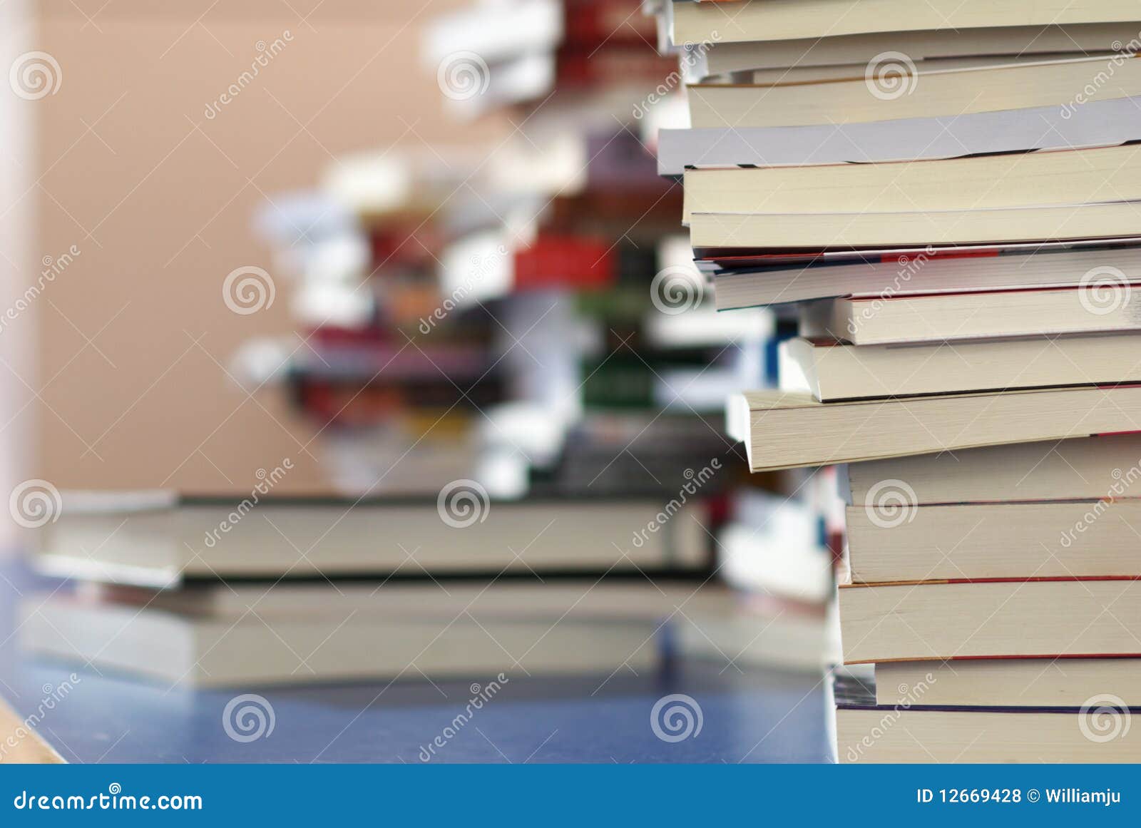 Books on desk stock photo. Image of academic, books, school - 12669428