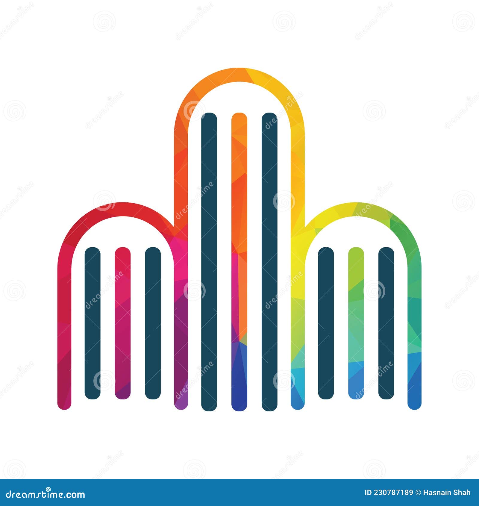 Library Logo Concept Design. Stock Vector - Illustration of book, idea ...