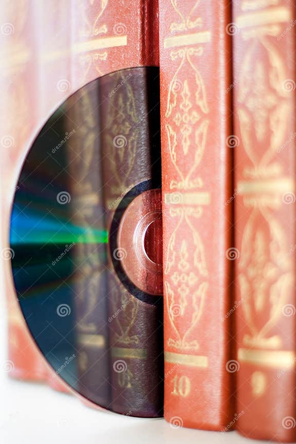 Books and disk stock image. Image of educate, learning - 14036771
