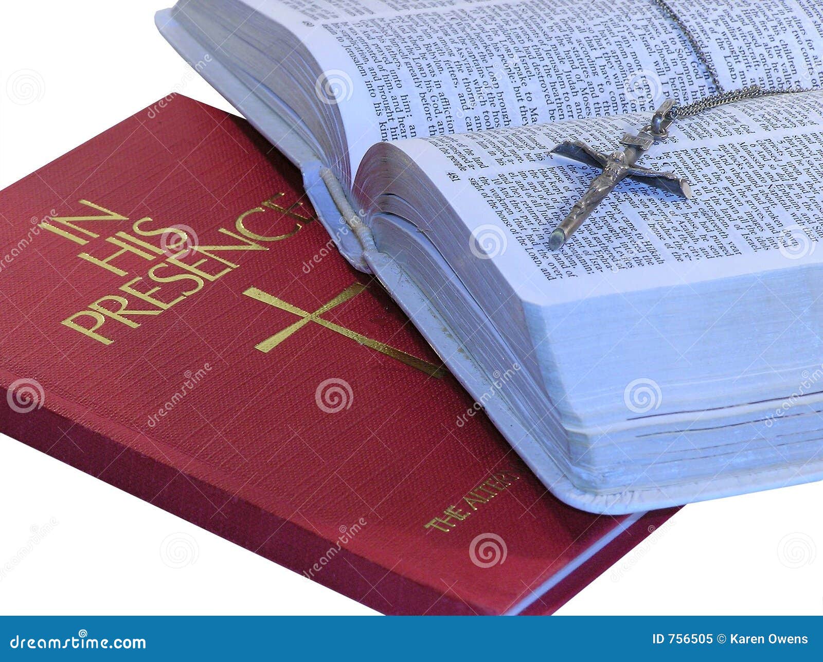 Books of Faith stock image. Image of faithful, cross, church - 756505
