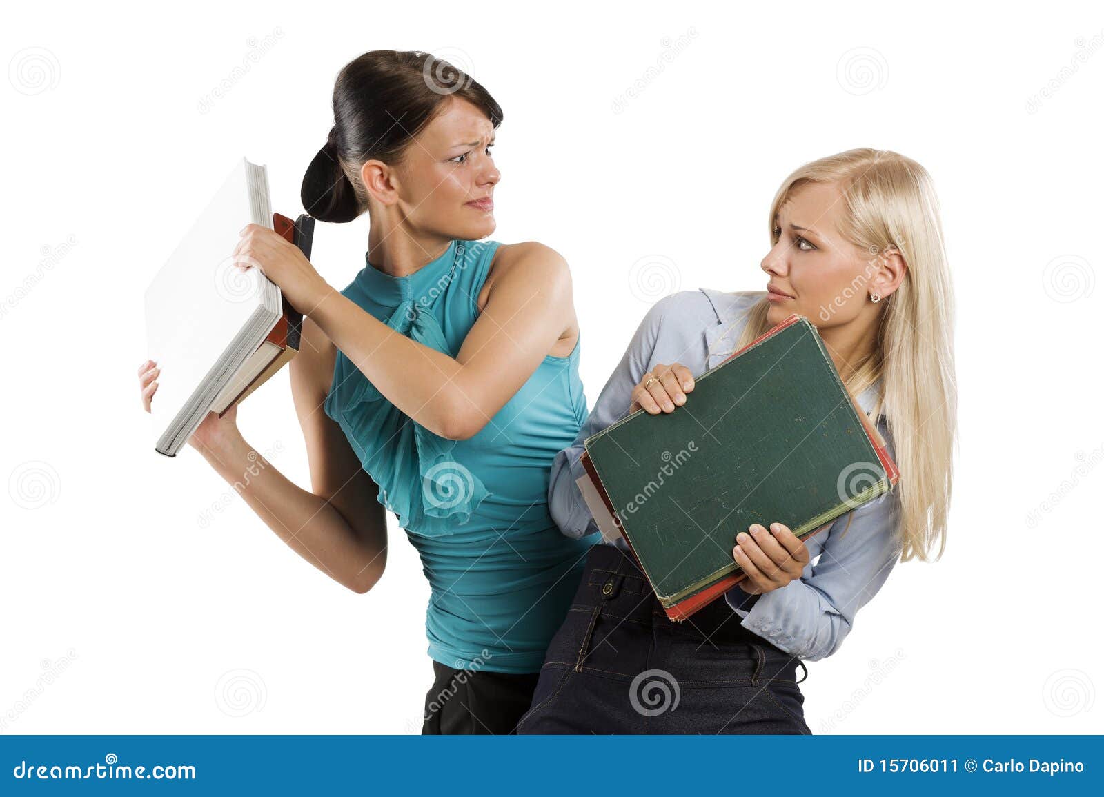 Books fight stock image. Image of adult, laughing, friendship - 15706011