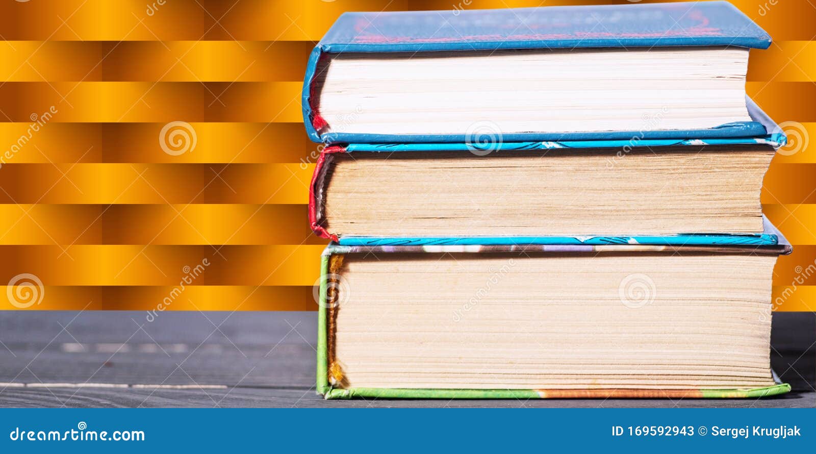Books Folded Vertically on a 3d Background Stock Image - Image of ...