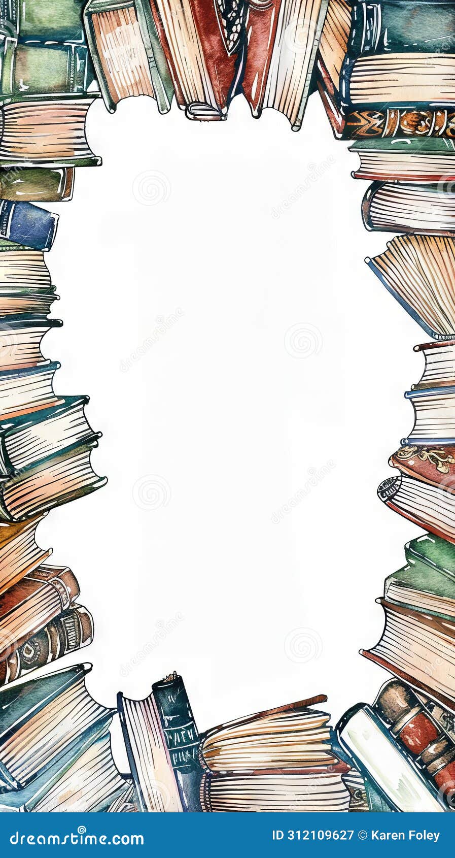 Book Background Graphic Template Stock Illustration - Illustration of ...