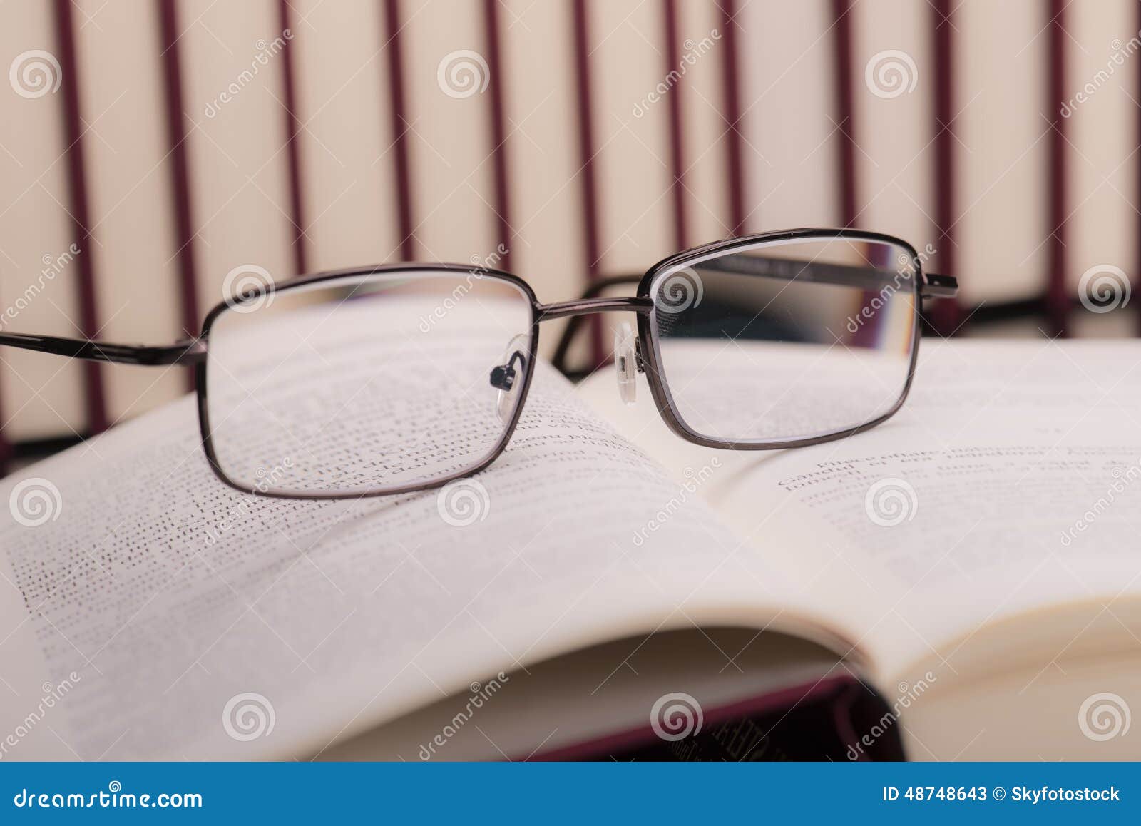 Books and glasses stock image. Image of graphic, booking - 48748643