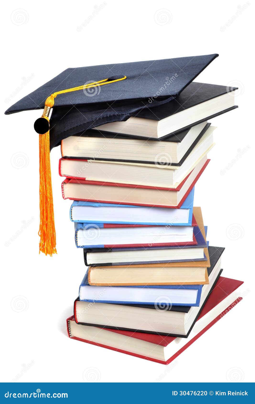 Books Grad Cap stock photo. Image of objects, pages, books - 30476220