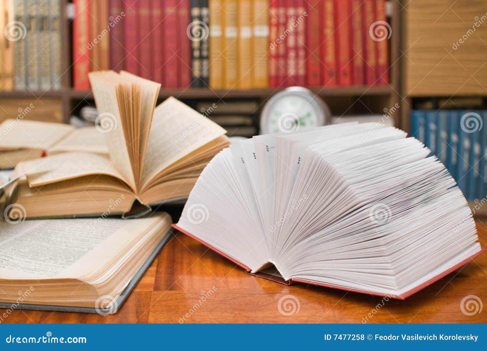 Books of house library. stock photo. Image of bookcase - 7477258