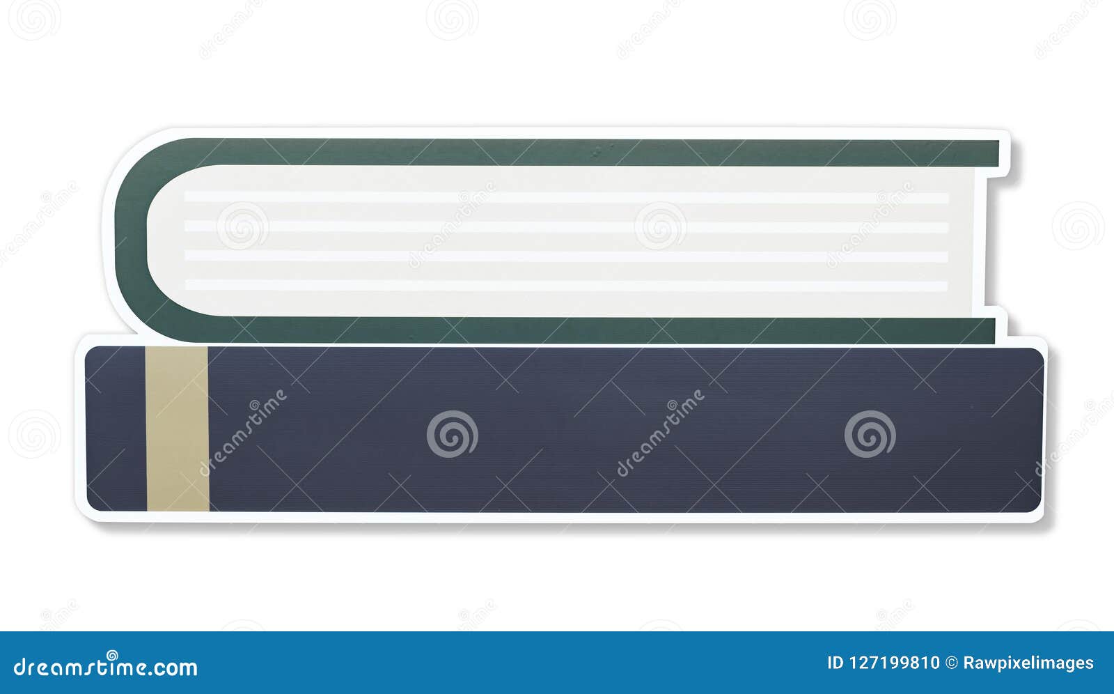 Books Icon Set With Transparent Background. Opened Book. Side View Or ...