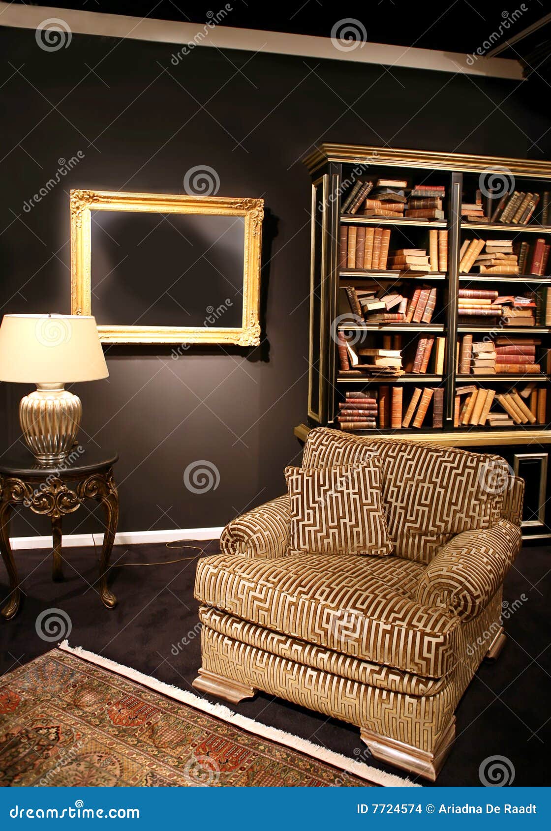 Books interior stock photo. Image of home, beautiful, ceramic - 7724574