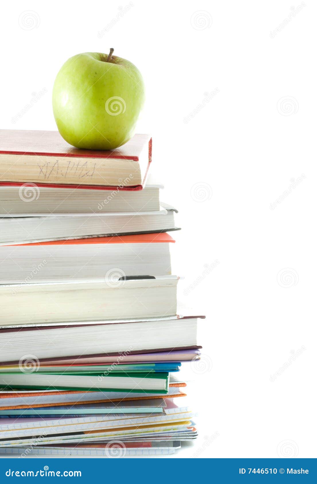 Books. isolation on white stock photo. Image of read, background - 7446510