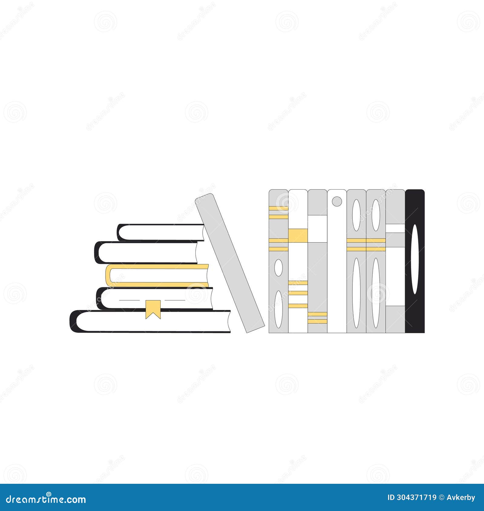 Books. Knowledge, Education, Learning Symbol. Study, Research. Vector ...