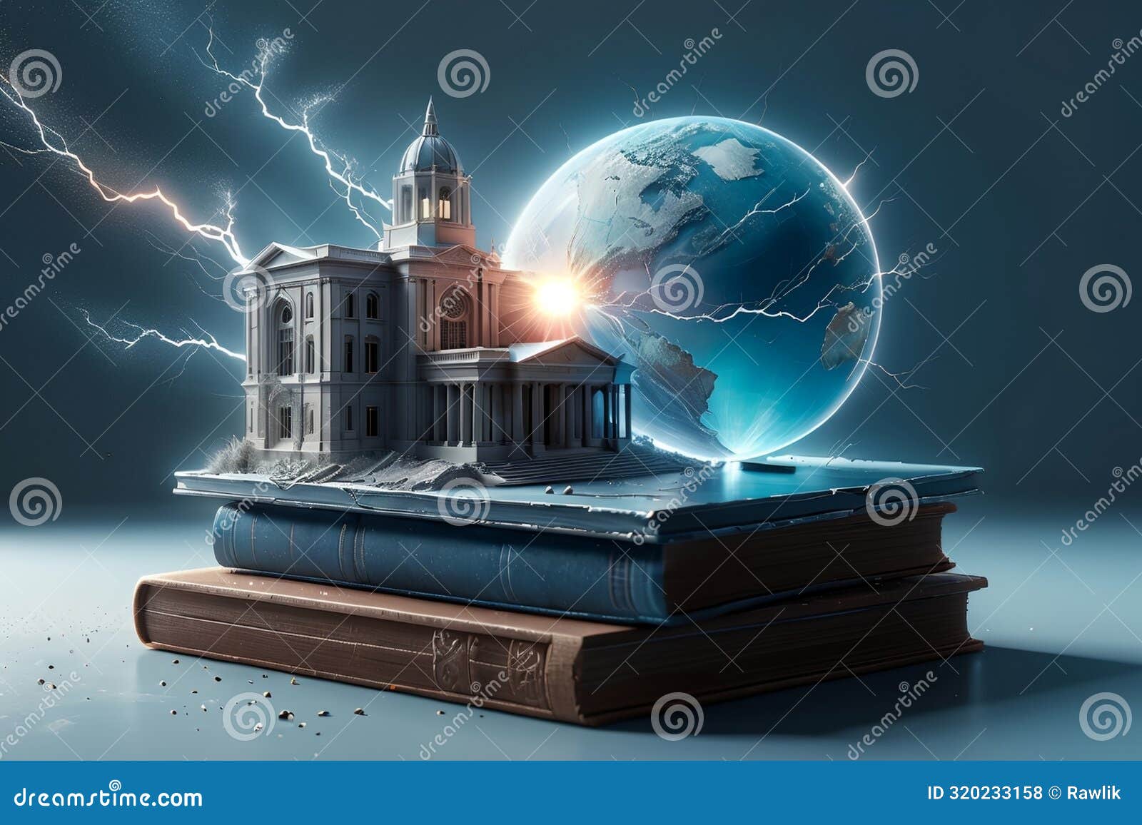 Books and Knowledge Objects, Knowledge and Education Concept Stock ...