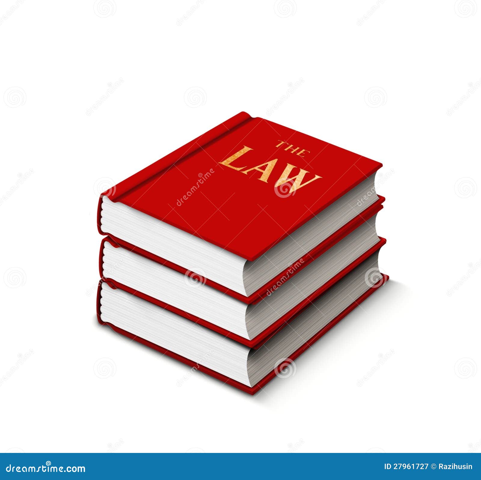 Books of law stack stock illustration. Illustration of stack - 27961727