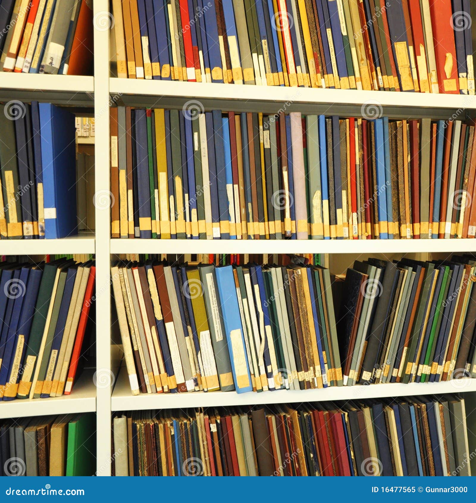 Books in a library stock image. Image of learning, documents - 16477565