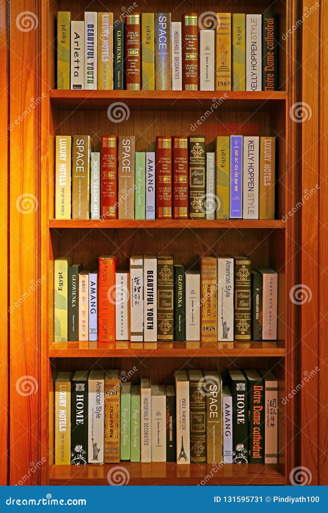 Books on library shelves editorial photo. Image of bookshelf - 131595731