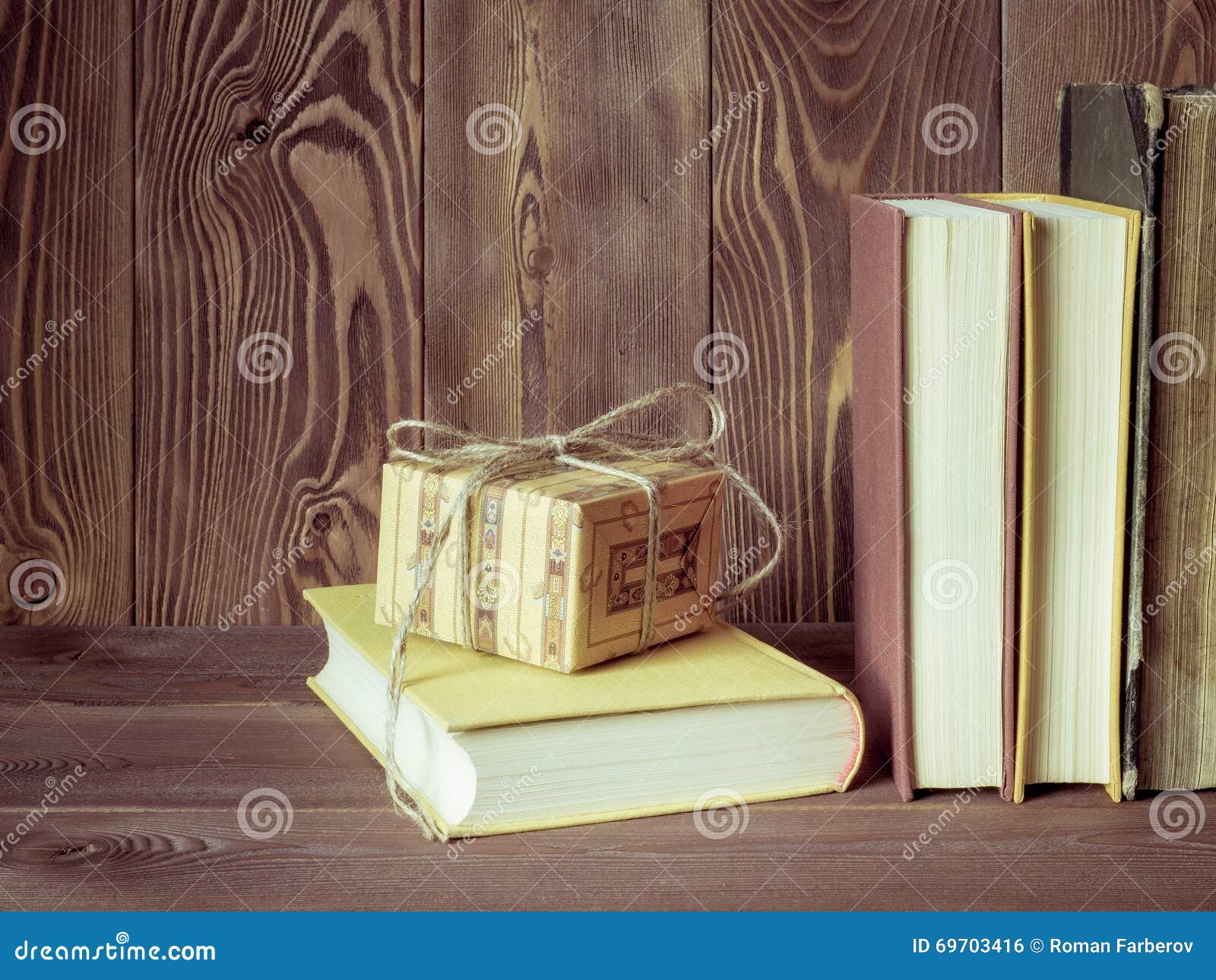 Books lying on the table stock photo. Image of celebration - 69703416