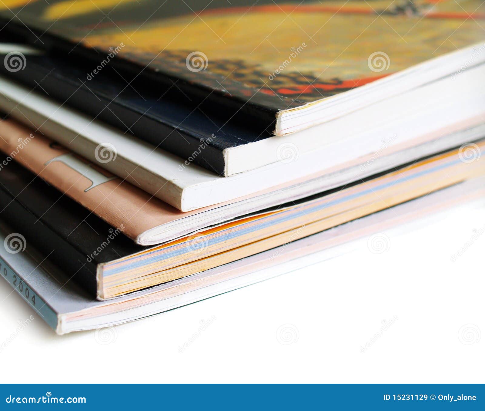 Books and magazines stock image. Image of information - 15231129