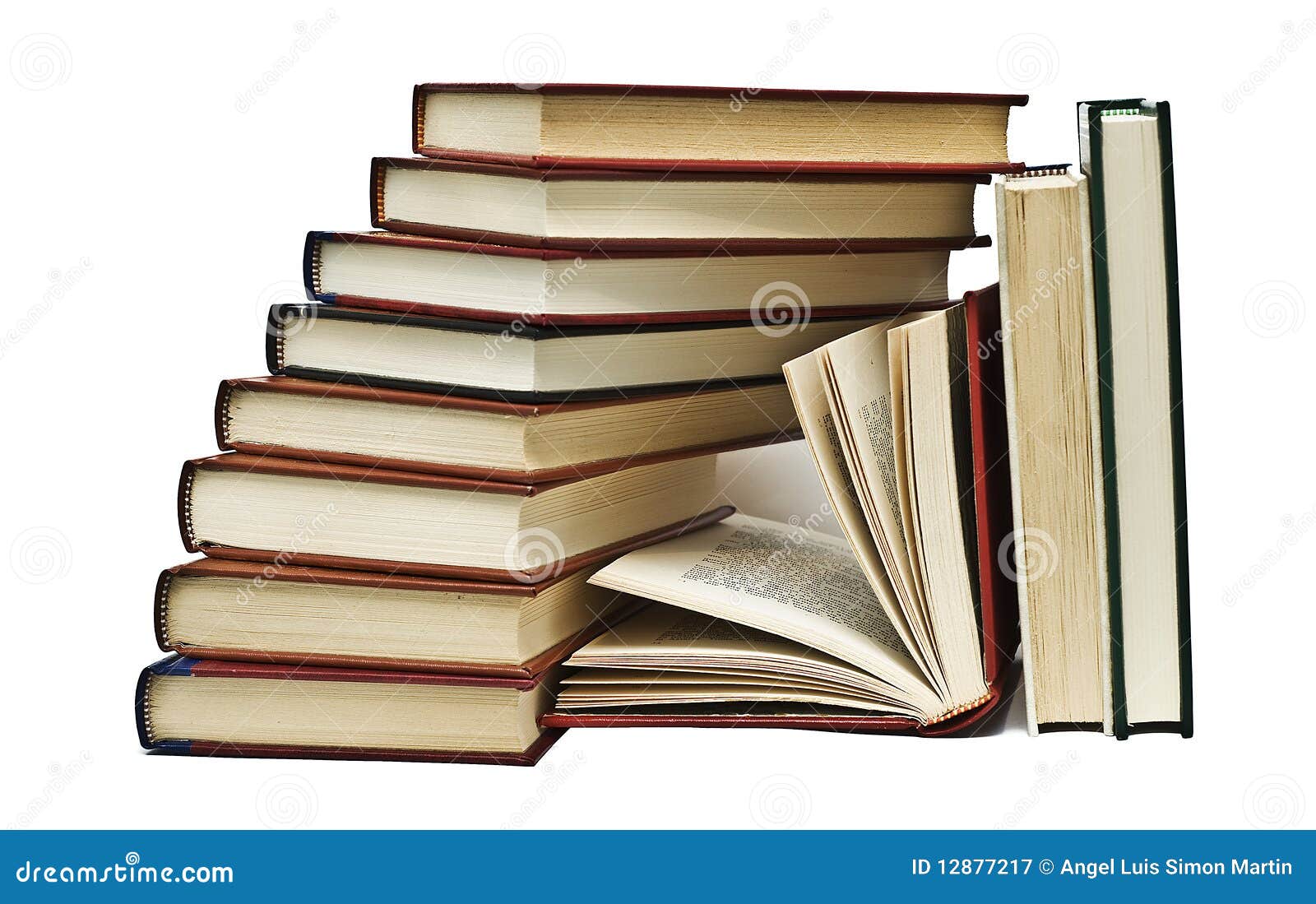 Books and more books. stock image. Image of paper, paragraph - 12877217