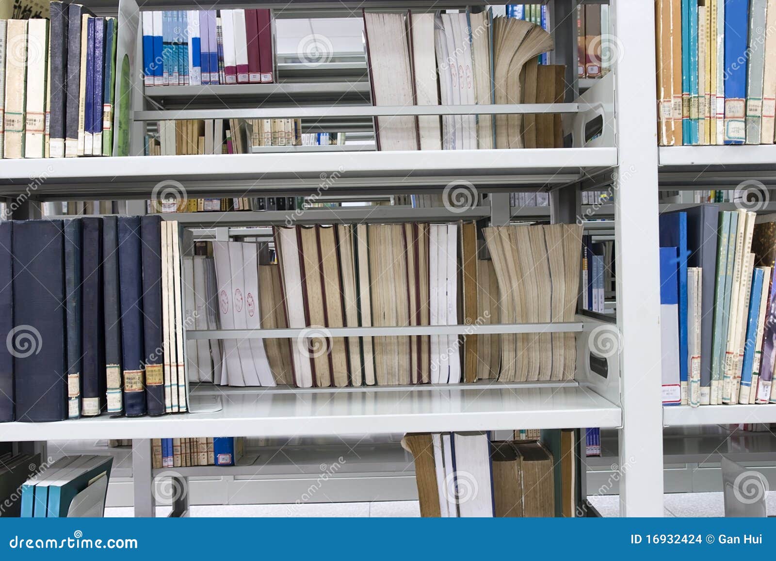 Books in a new library stock photo. Image of literature - 16932424
