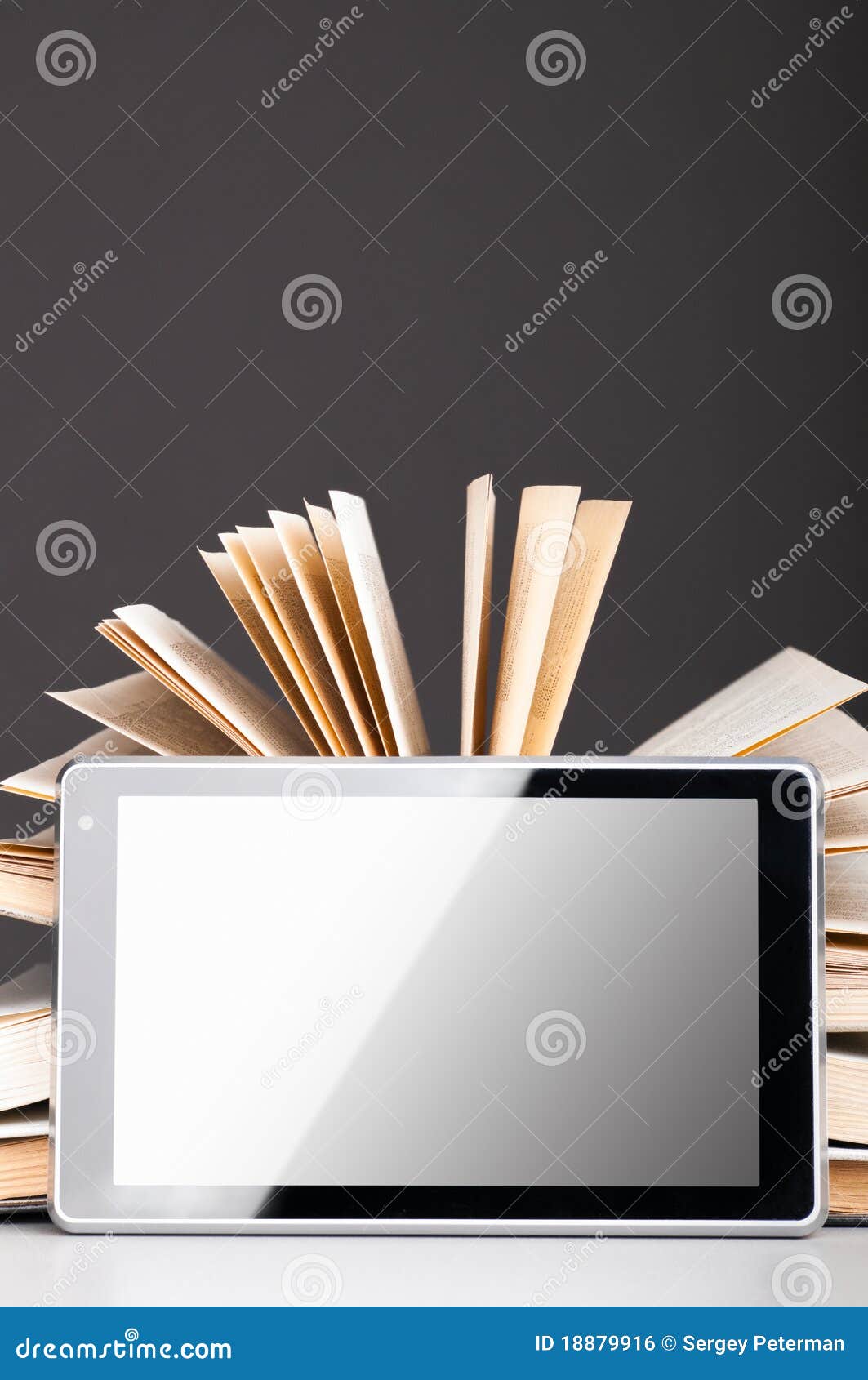 Books and pad stock photo. Image of knowledge, computer - 18879916