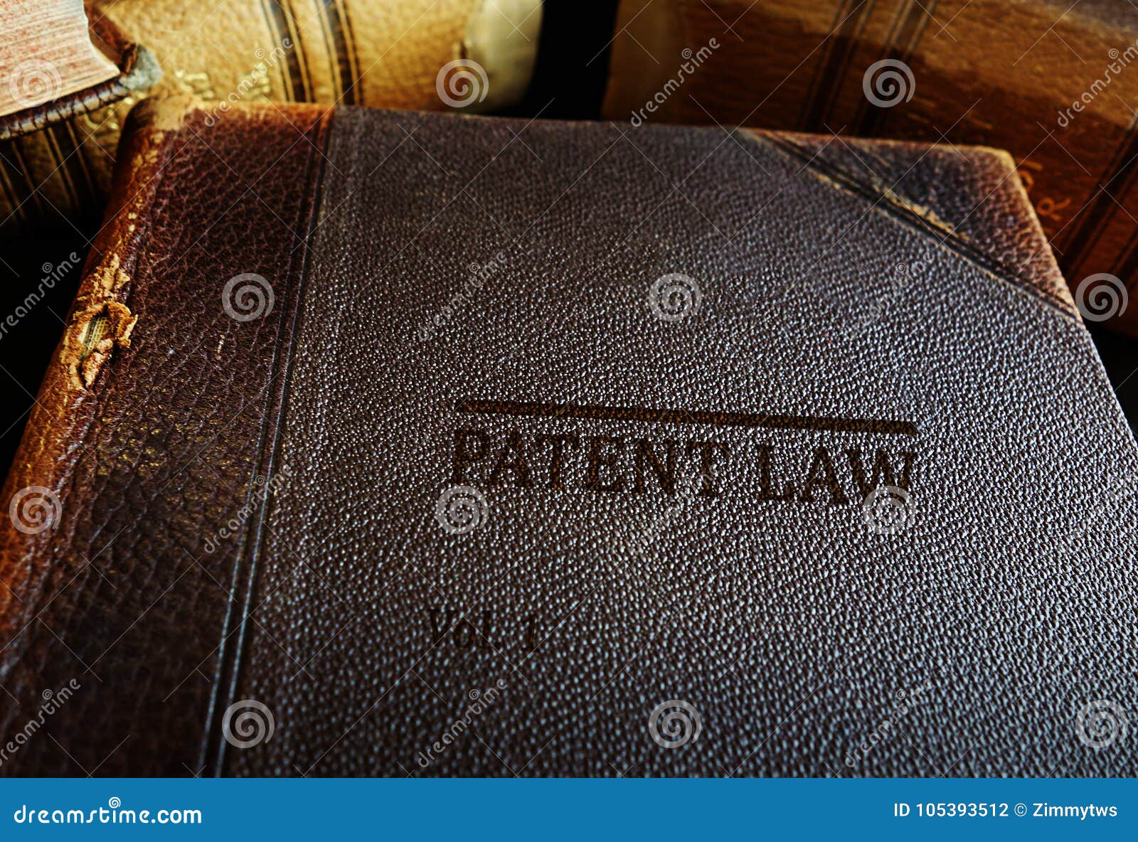Books of patent Law stock photo. Image of intellectual - 105393512