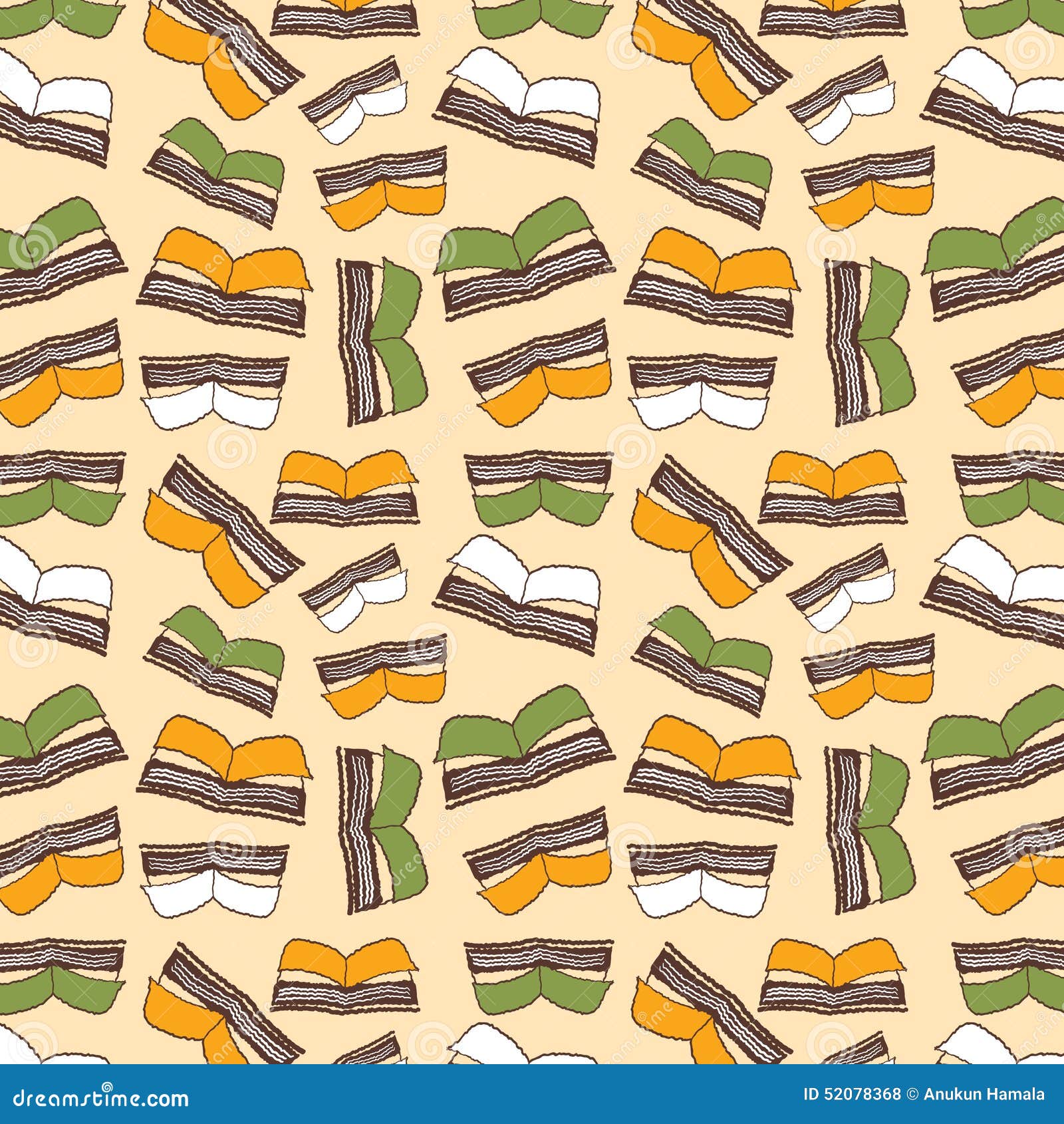 Books pattern design stock vector. Illustration of sign - 52078368