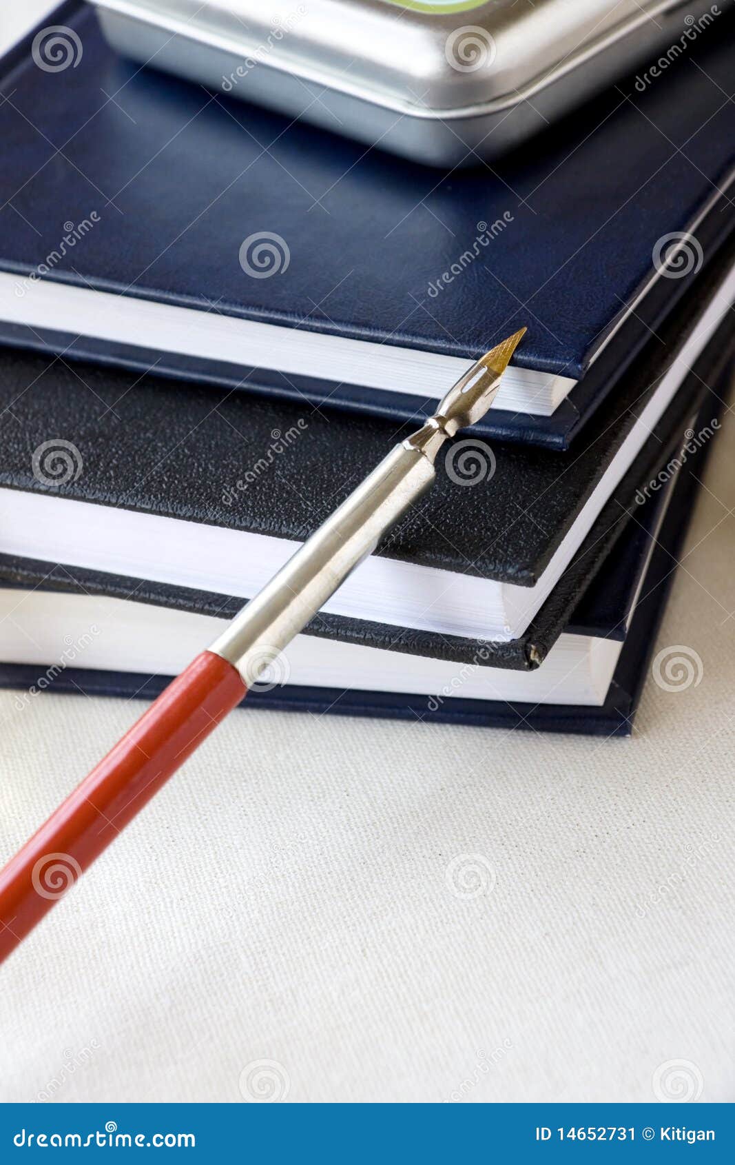 Books and Pen stock image. Image of black, page, textbook - 14652731