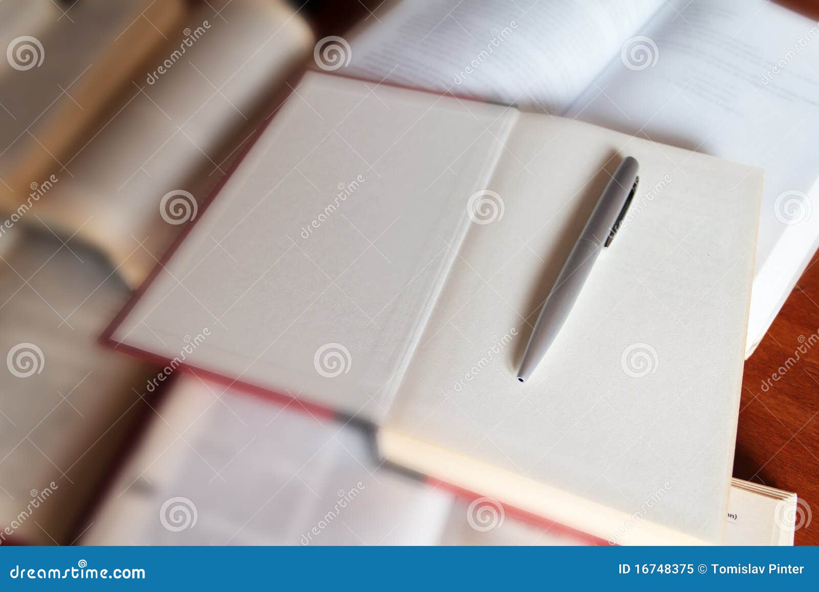 Books and the pen stock image. Image of reader, learn - 16748375
