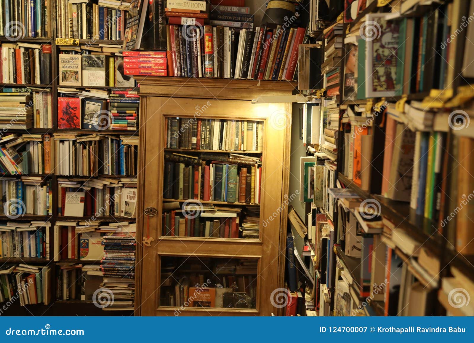 Books in the Personal Library Editorial Photography - Image of horror ...