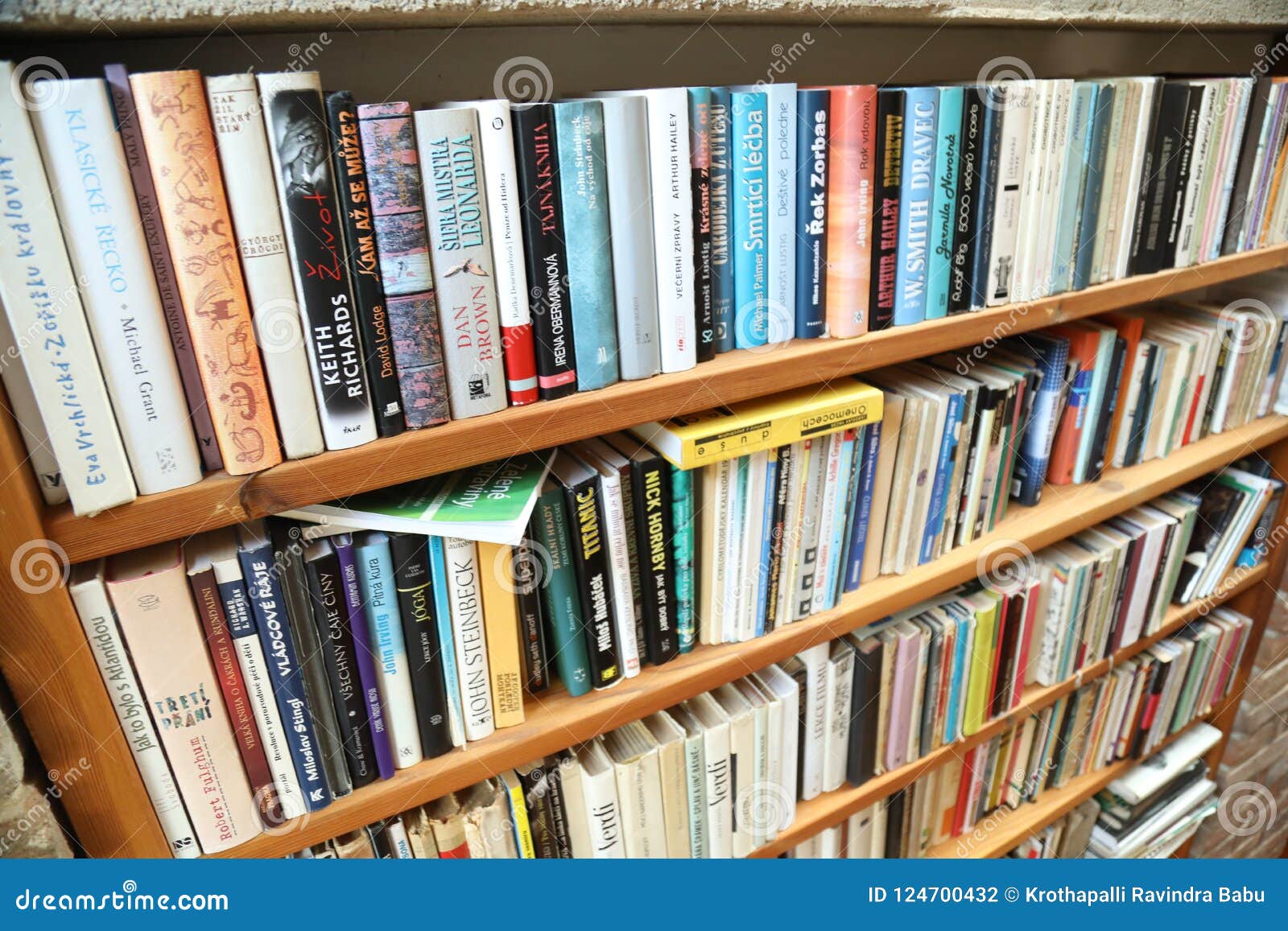 Books in the Personal Library Editorial Photography - Image of display ...