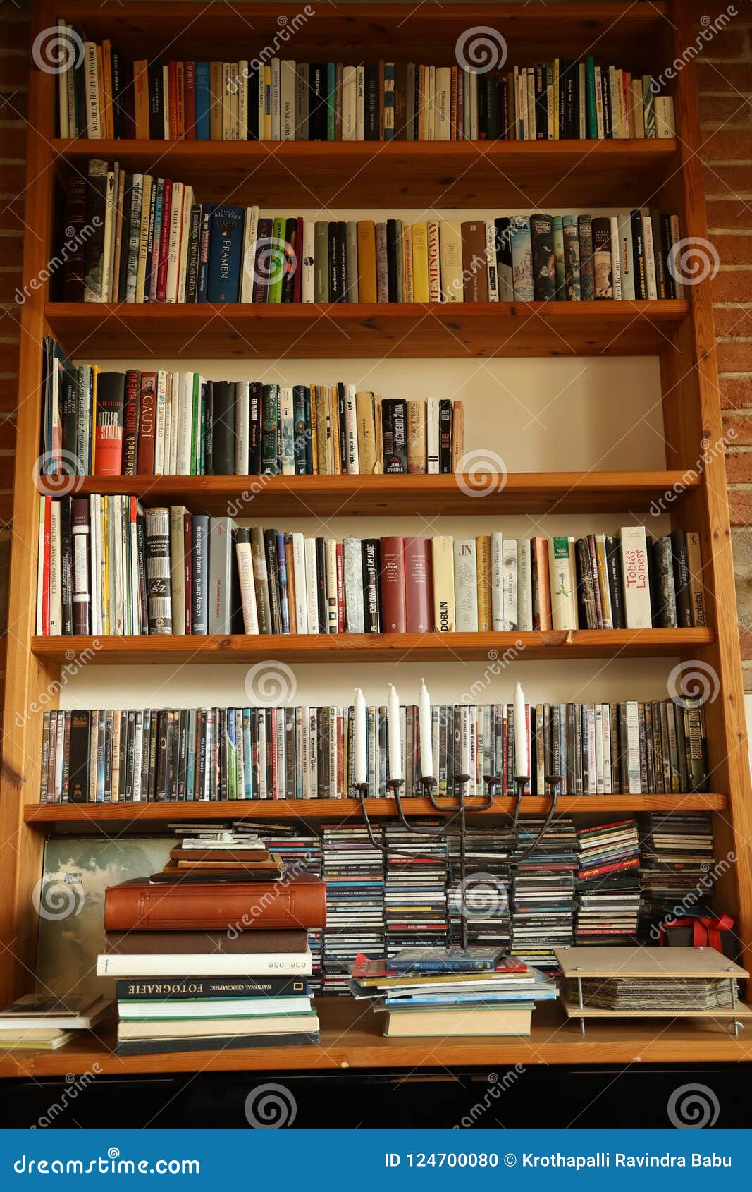 Books in the Personal Library Editorial Image - Image of education ...