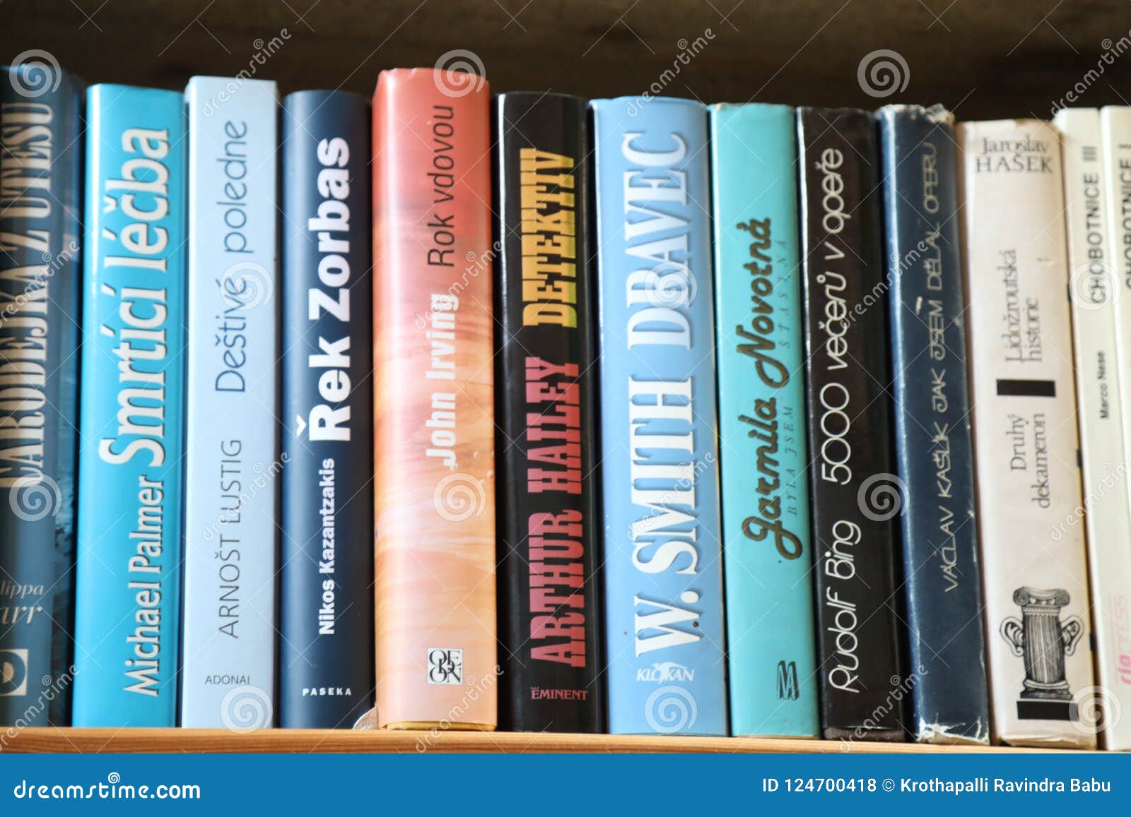 Books in the Personal Library Editorial Stock Photo - Image of office ...