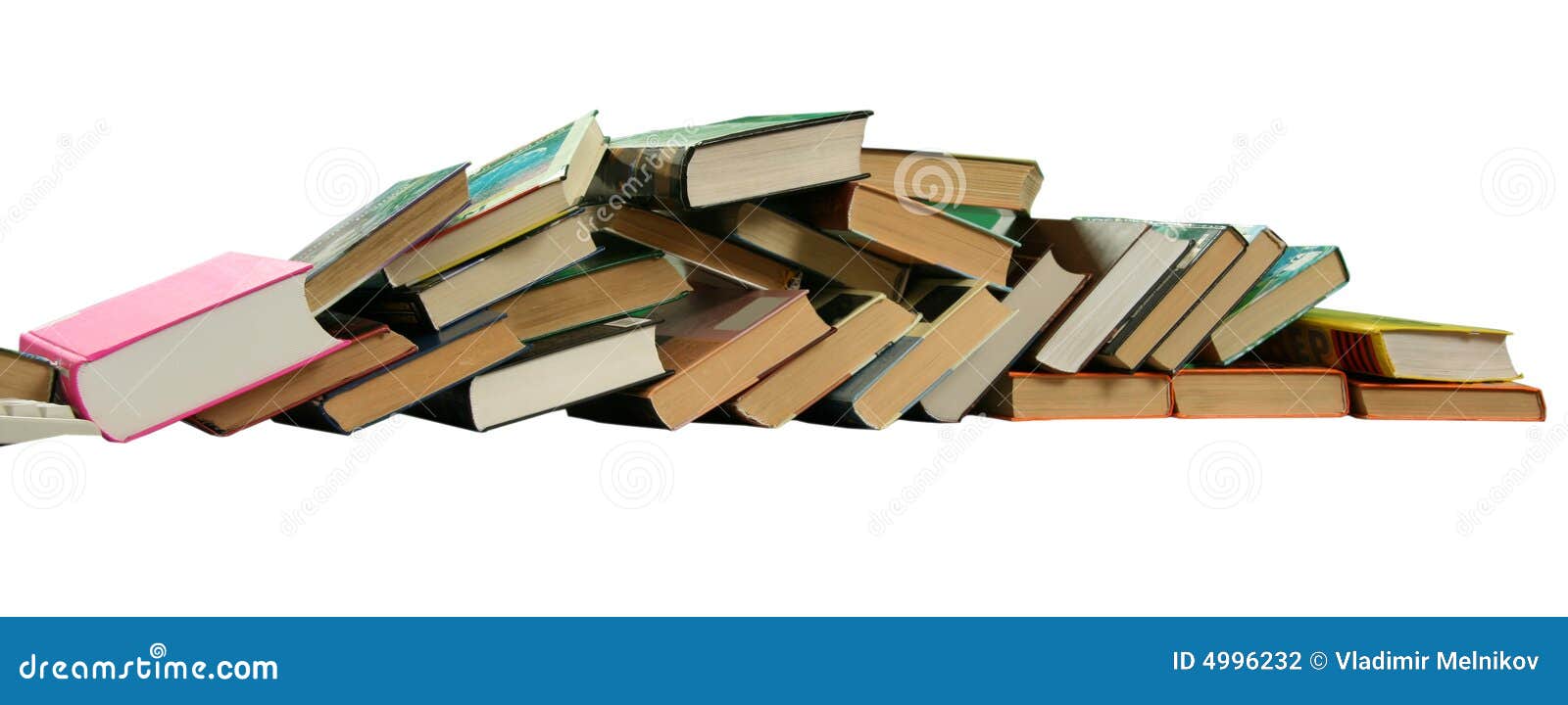 Books pile stock photo. Image of white, fall, seller, publishing - 4996232
