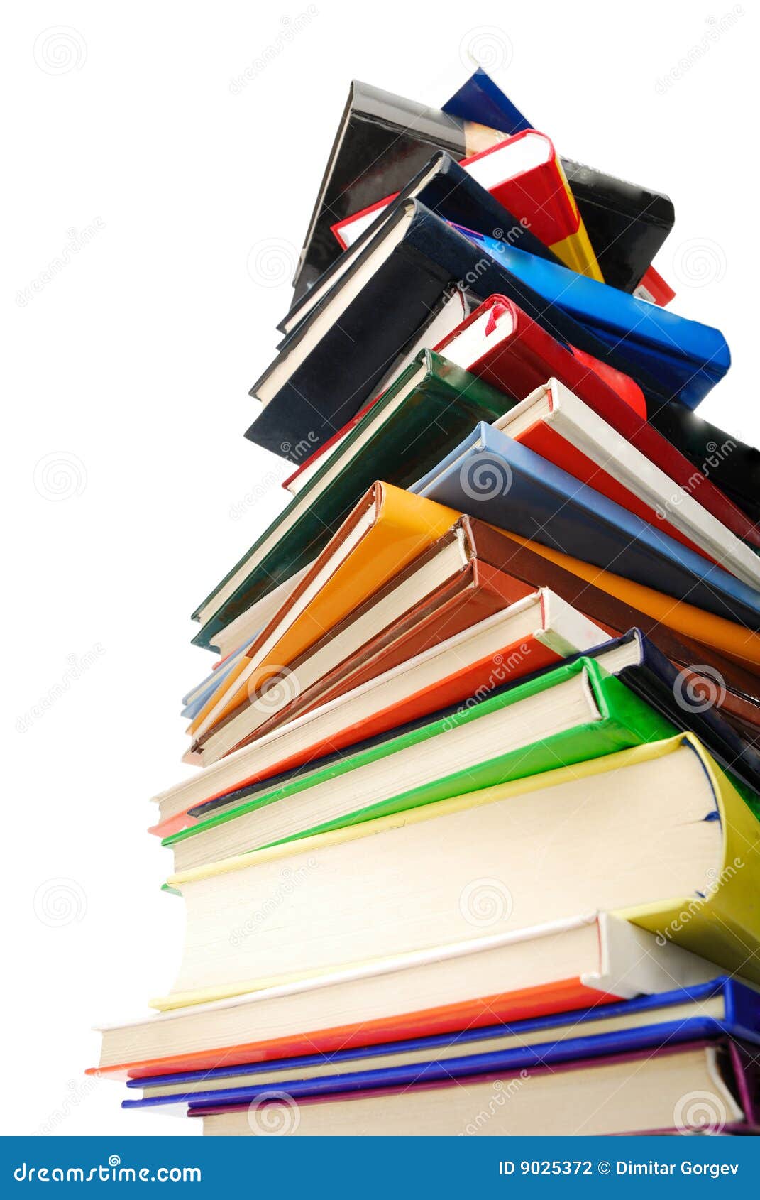Books pile stock photo. Image of bibliography, concept - 9025372