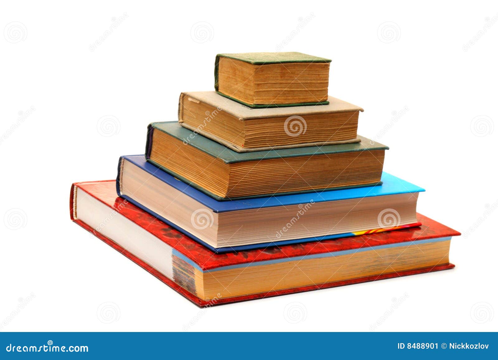 Books Pyramid Picture. Image: 8488901